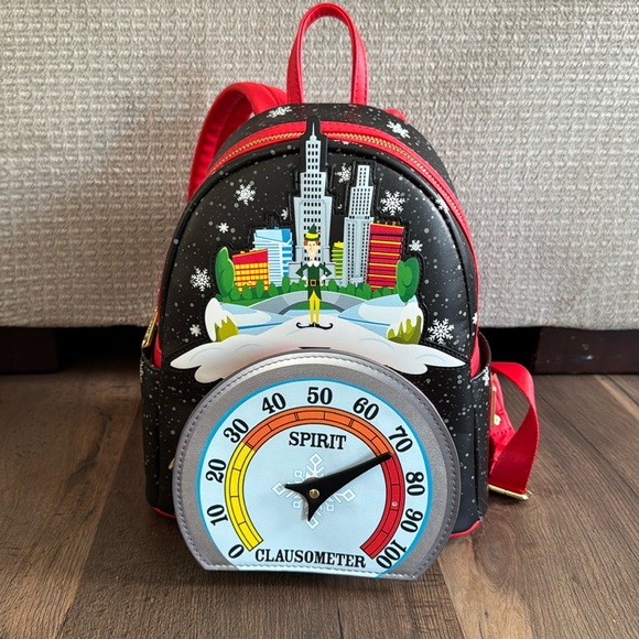 Loungefly | Bags | Loungefly Elf Clausometer Backpack | Poshmark